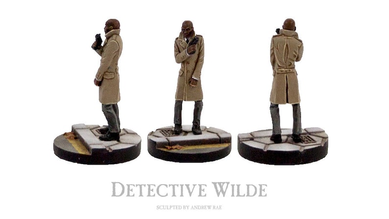 Scifi Cops, (2 X Detectives, 2 X Uniformed Police) 28mm Scale ...