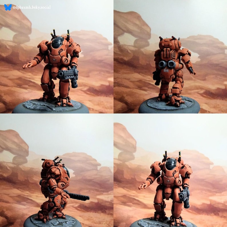 Komodo Mech (armoured/armored Suit) 15mm to 32mm Suitable for All Games ...