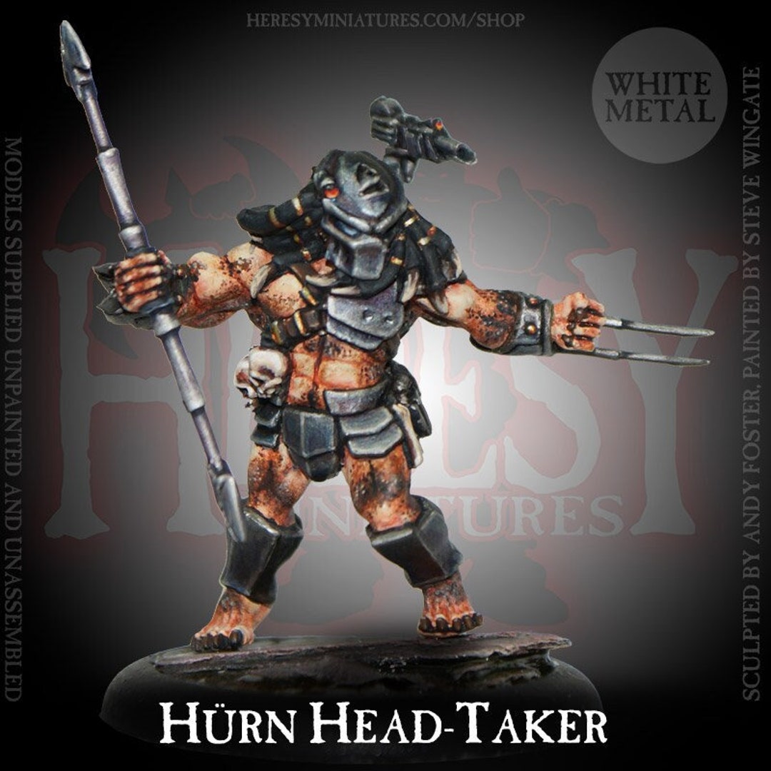 Hurn Headtaker (1x Metal Figures) Alien Hunter - Etsy