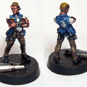 Scifi Ship Crew Deal (5 Metal 28mm Scale Figures) - Etsy
