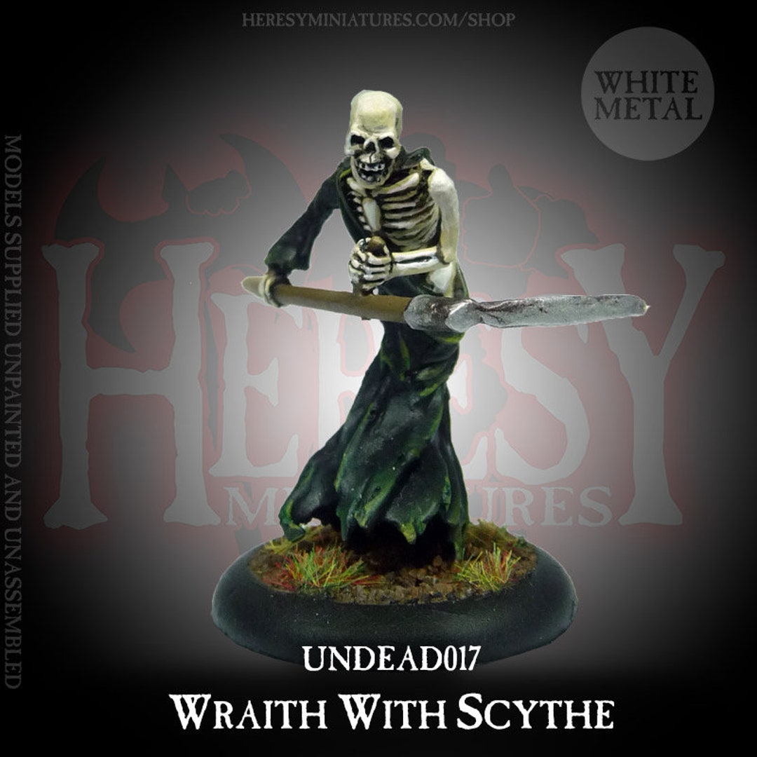 Undead Wraith With Scythe - Etsy
