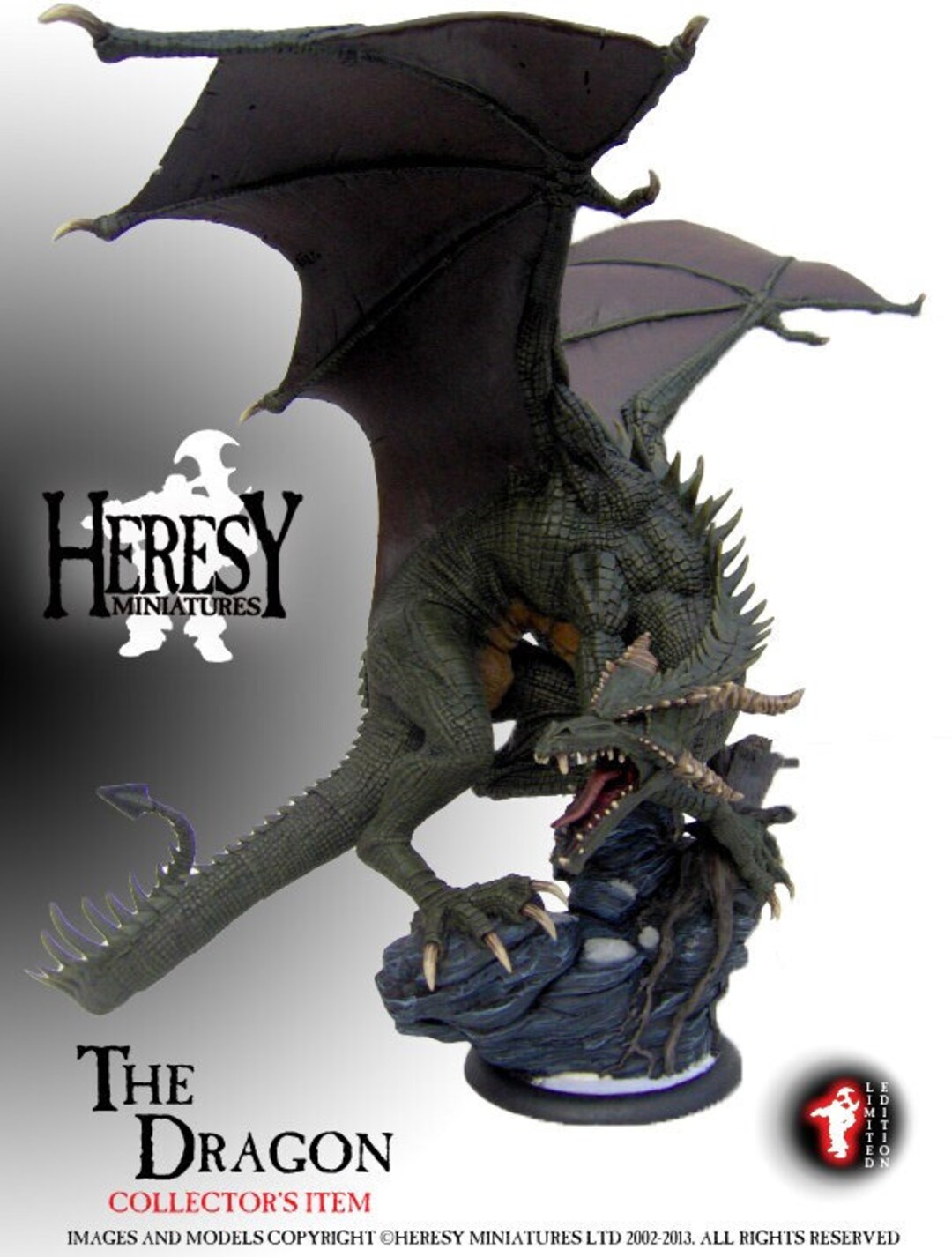 The Heresy Dragon. (imperfect Grade) - Etsy