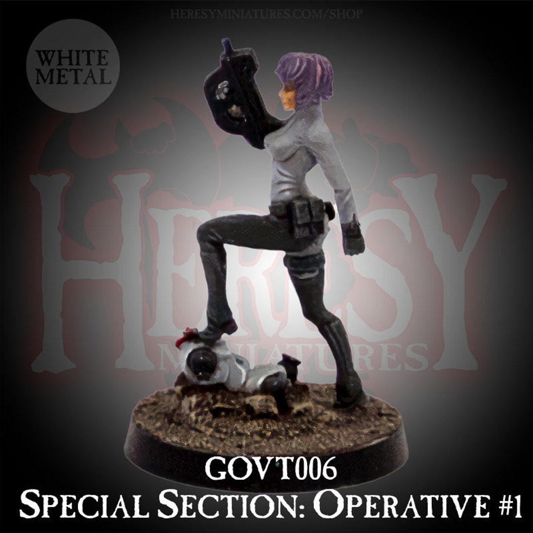 Special Section: Operative #1 (28mm Scale Sci Fi Miniature) - Etsy