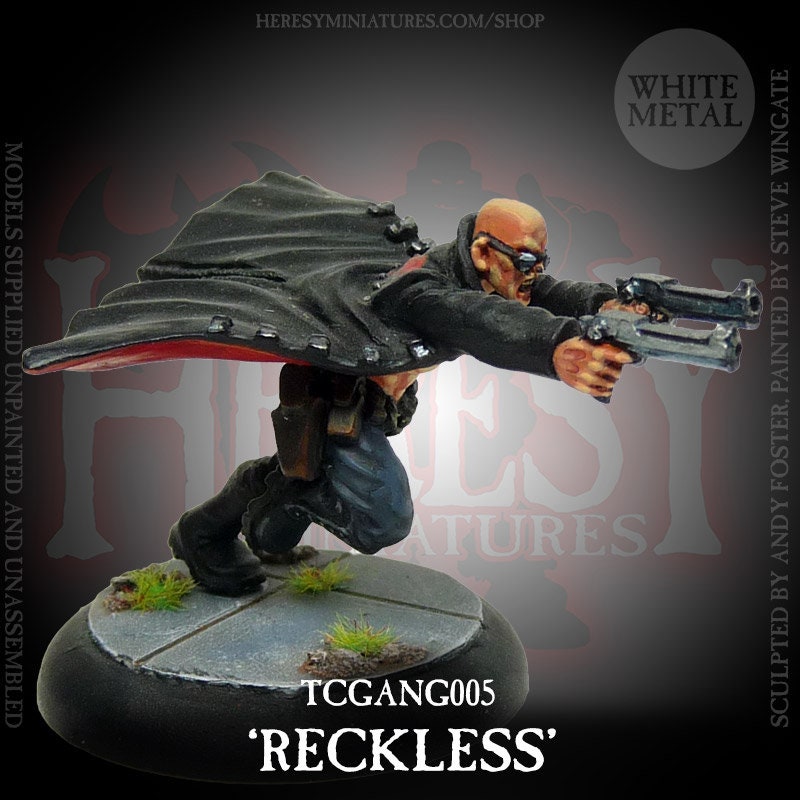28mm Scale Scifi Cyberpunk-style 'reckless' Ganger - Etsy