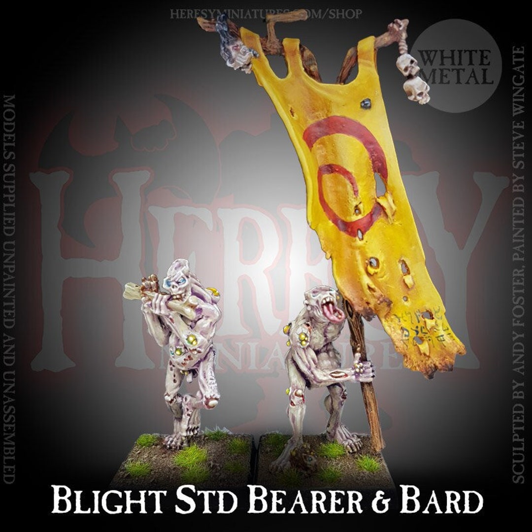 Blight Plague Demon Command 2x Metal Figure Pack Perfect for Chaos ...