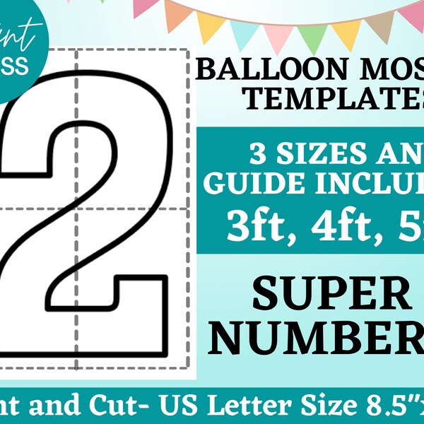 Number 2 Mosaic - Etsy