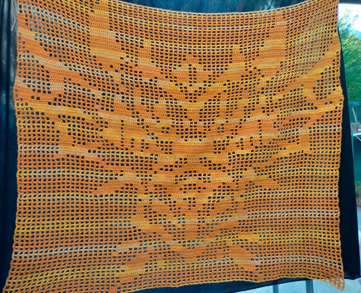 Filet 'syrax the Dragon' Crochet Pattern for Blanket/wall Hanging ...