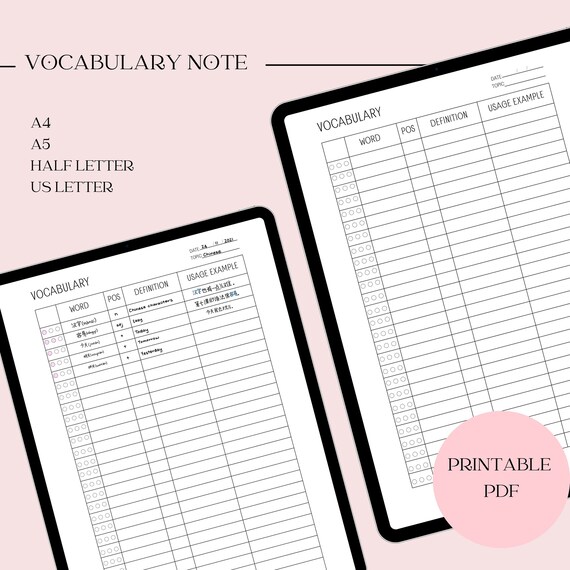 Hojas De Trabajo De Vocabulario Universitario Qué Son Las Fichas De