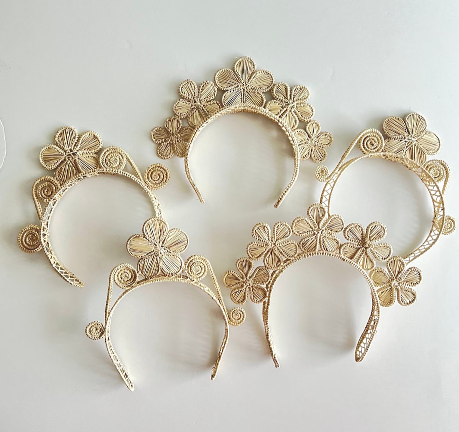 Surprise Flower Crown Variety 5 Pack Boho Chic for Hora Loca ...