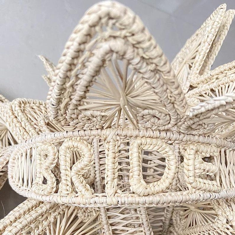 Bachelorette Bride Boho Crown: Gold Wedding Headpiece - Etsy