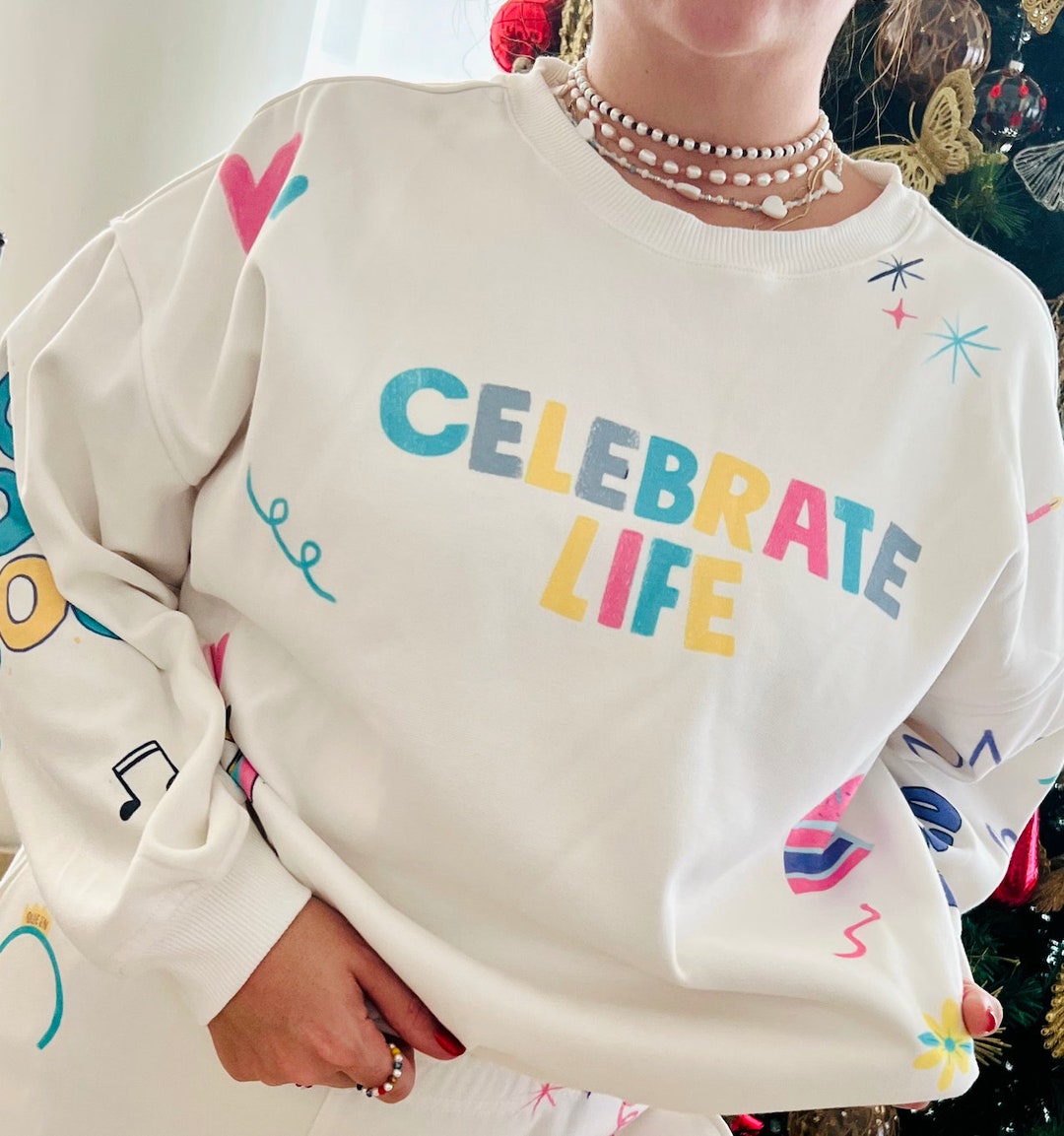 Celebrate Life Sweatsuit - Etsy
