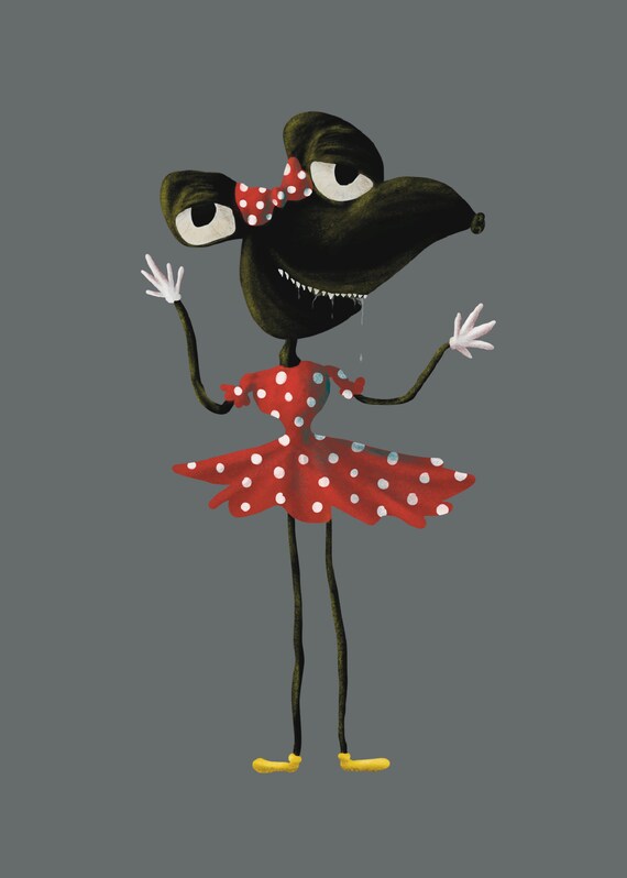 Creepypasta Minnie Mouse