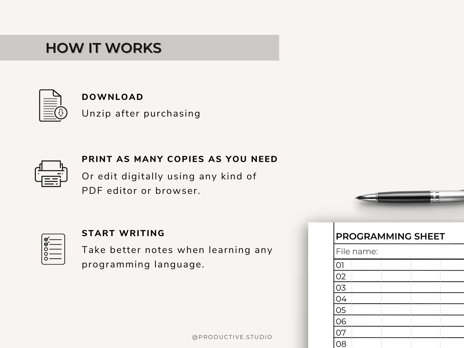 Programming Coding Notes Programming Template Programming Cornell Notes Template Instant