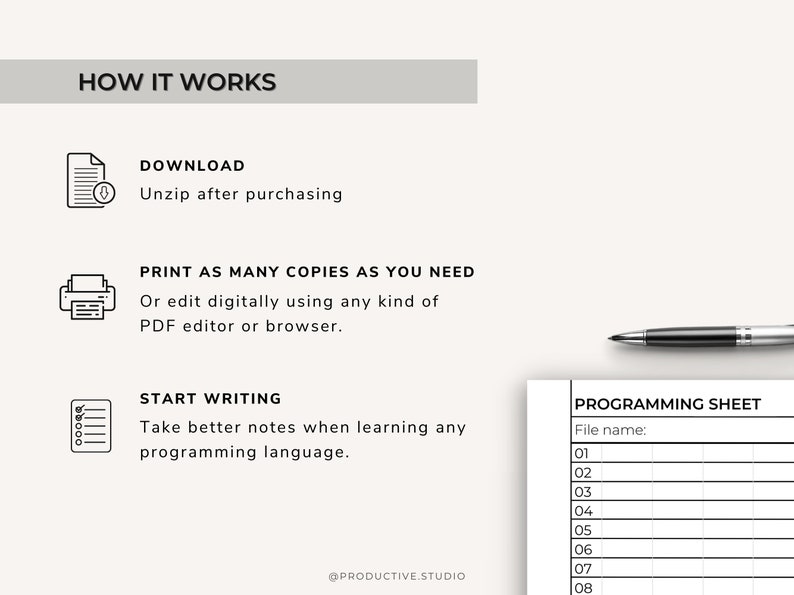 Programming Coding Notes Programming Template Programming Cornell