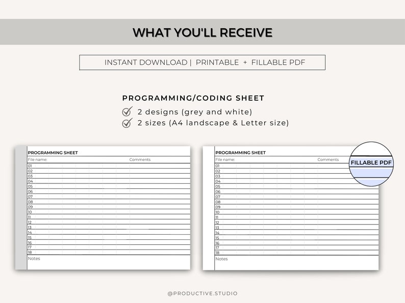 Programming Coding Notes Programming Template Programming Cornell