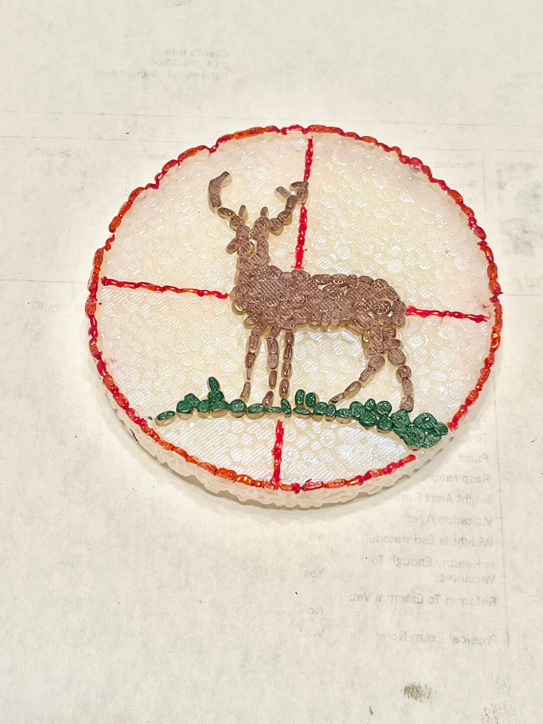 Deer in a Scope Freshie, Deer Car Freshener, Deer Freshie, Deer for Car ...