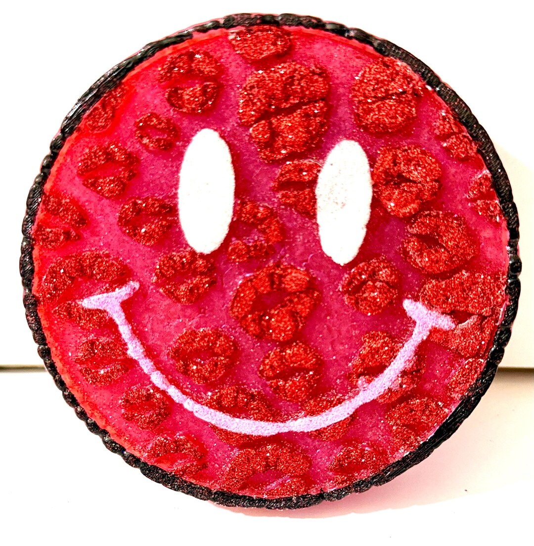 Smiley Face Lips Aroma Bead Car Air Freshener - Etsy