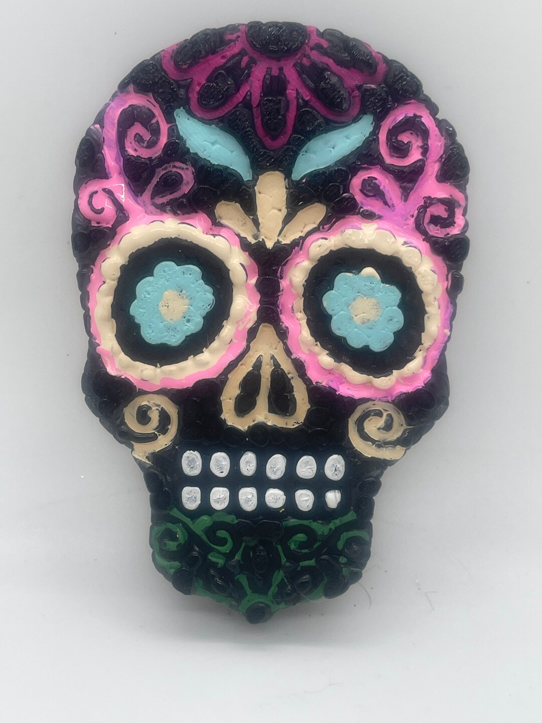 Sugar Skull Car Air Freshener, Sugar Skull Freshie, Sugar Skull ...