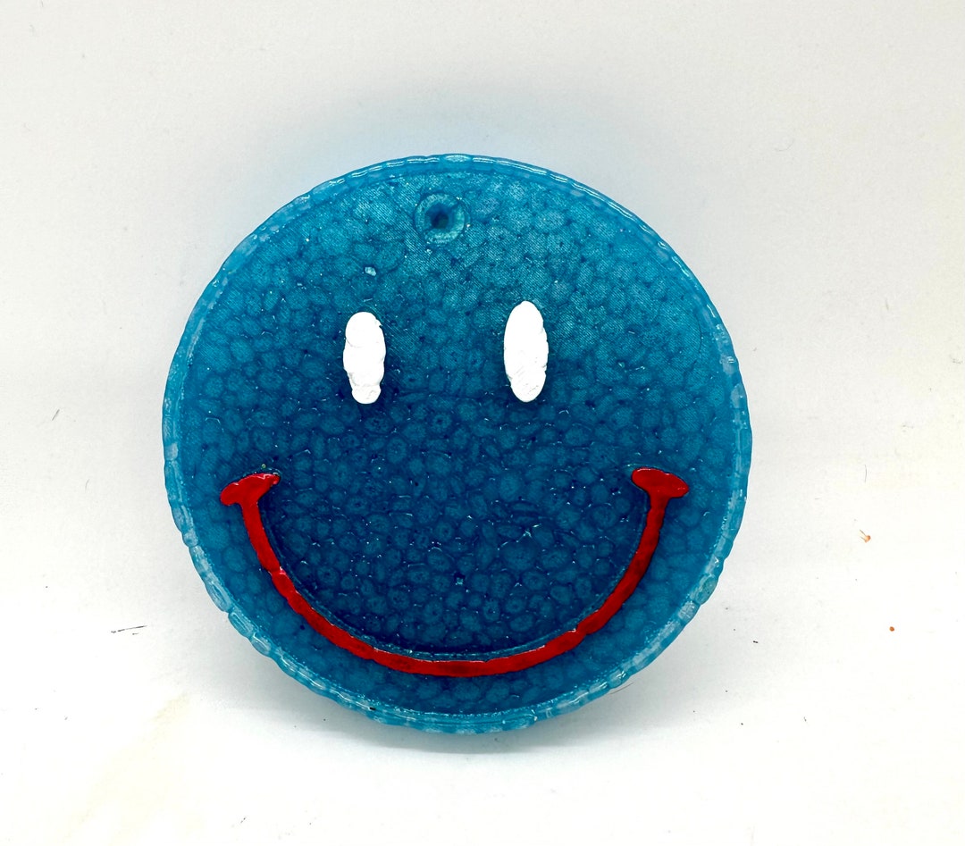 Smiley Face Aroma Bead Car Air Freshener - Etsy