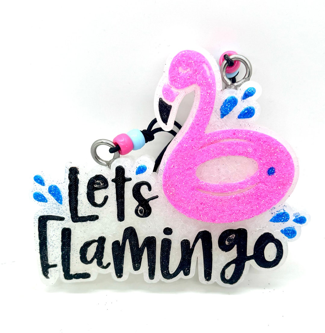 Flamingo Aroma Bead Car Air Freshener, Customizable Freshie - Etsy