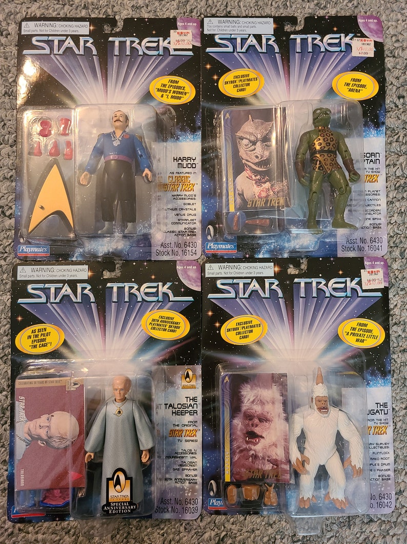 Star Trek Action Figures classic Star Trek Star Trek TNG - Etsy