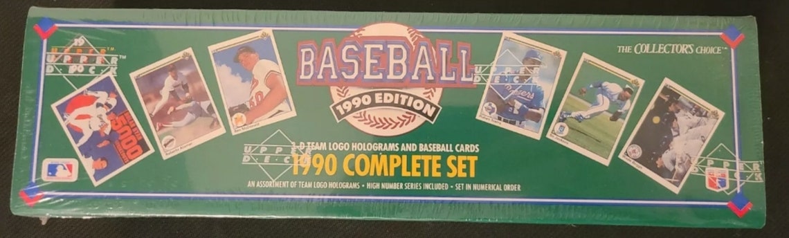 Upper Deck Baseball Factory Sets 1989 To 1991 And 1991 Upper - Etsy