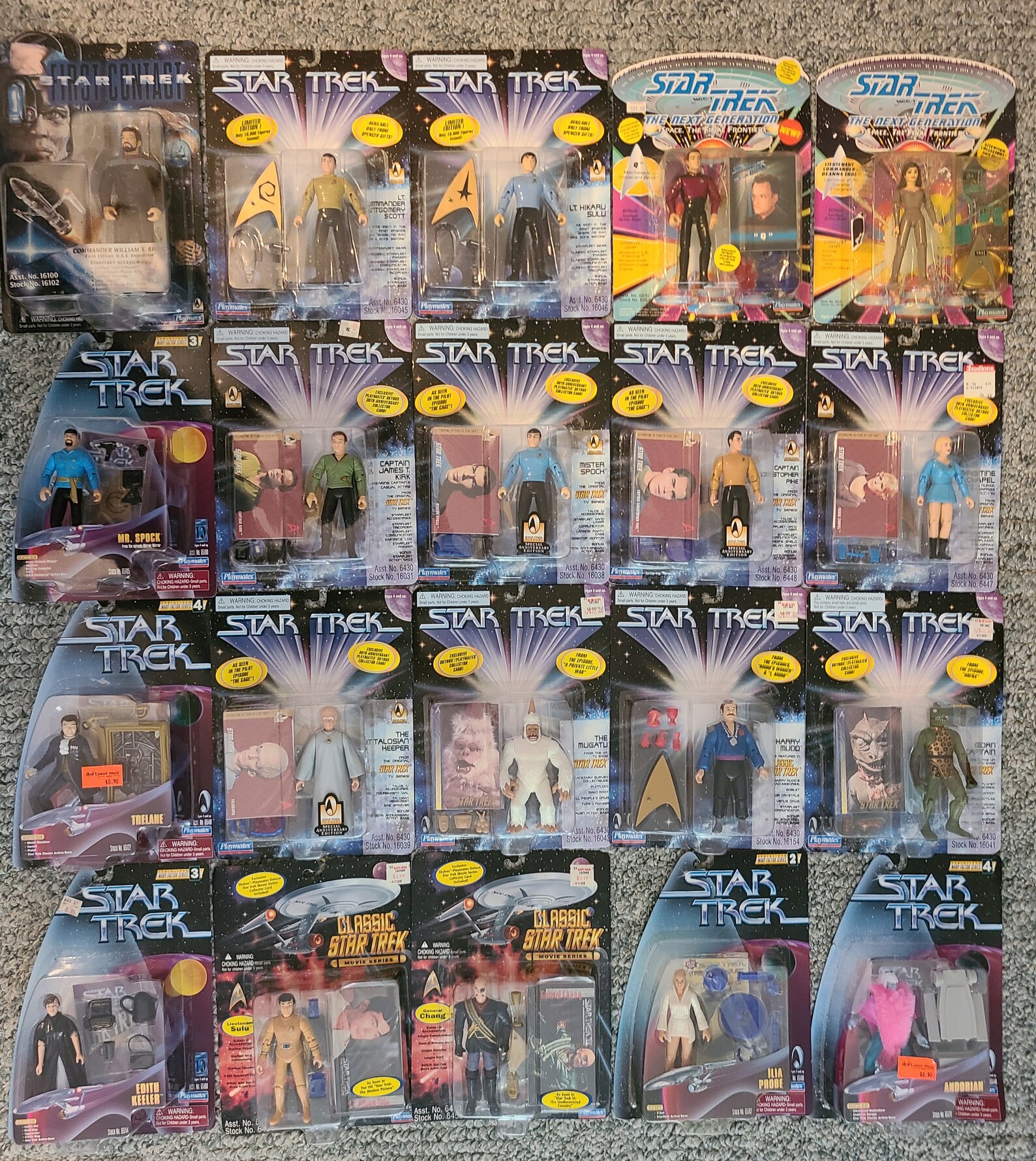 Star Trek Action Figures classic Star Trek Star Trek TNG - Etsy