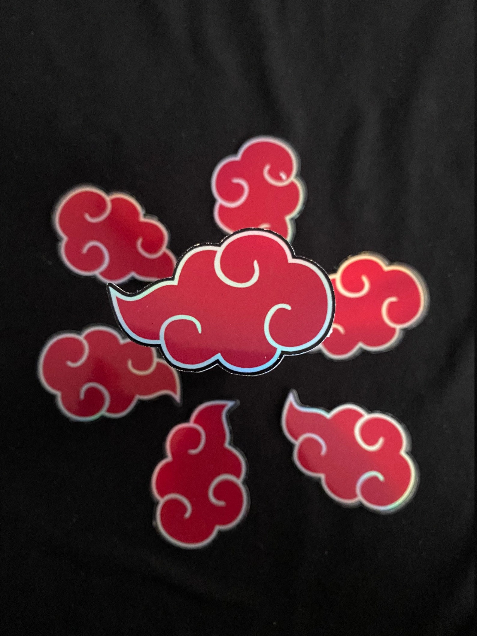 Akatsuki Cloud Sticker | Etsy