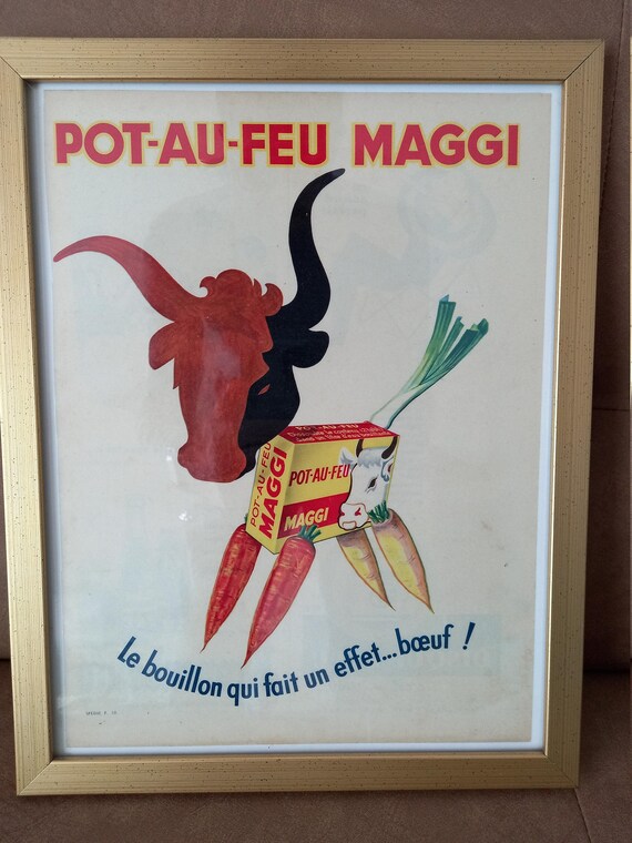 Publicité Vintage Original MAGGI France 1929 | Etsy