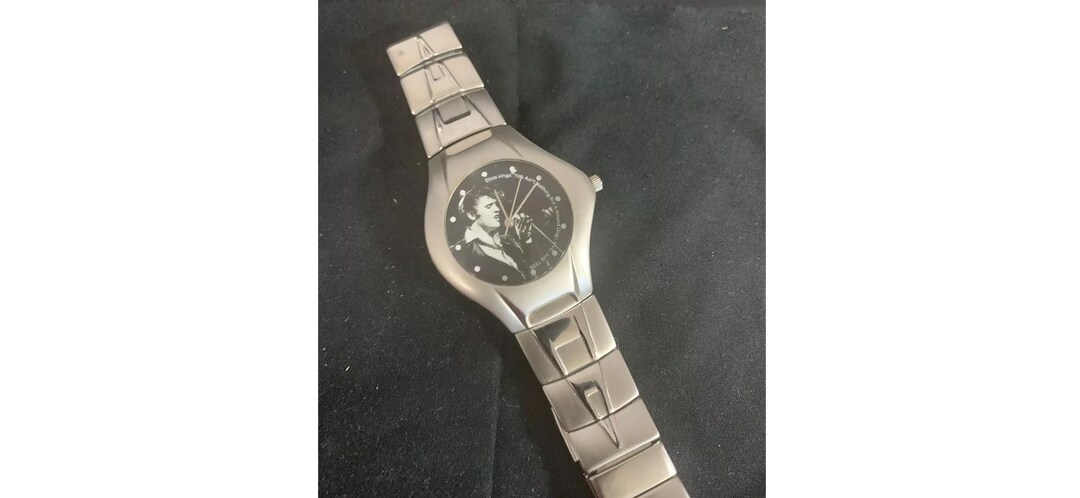 Vintage Elvis Presley Watch Las Vegas Show Limited Edition - Stainless ...