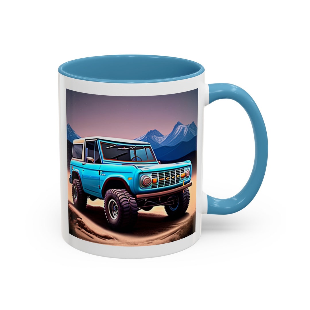 Vintage Ford Bronco Accent Coffee Mug, 11oz - Etsy