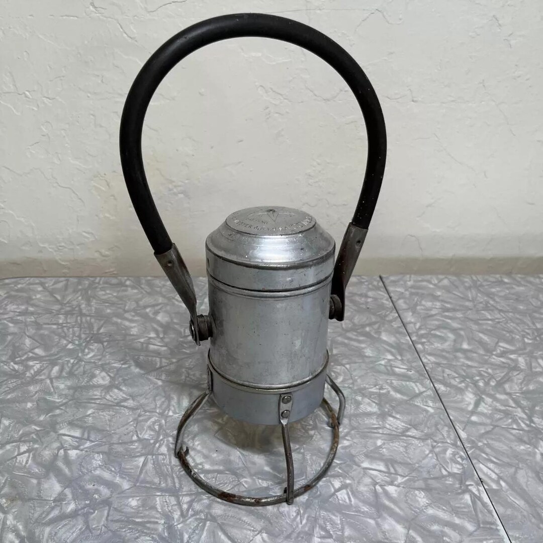 Antique Star Headlight and Lantern Co. Railroad Lantern Vintage Patina ...
