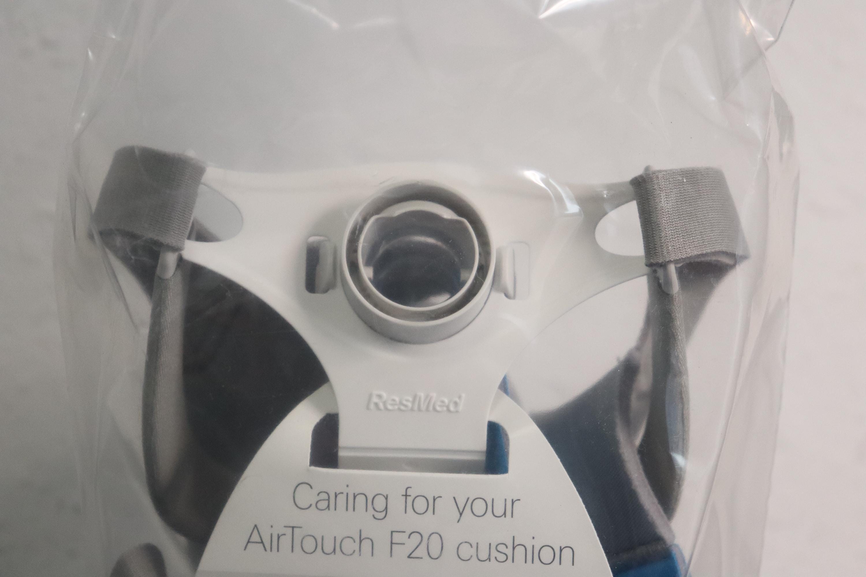 Resmed Airtouch F20 Medium CPAP Mask Bundle – Includes Cushion ...