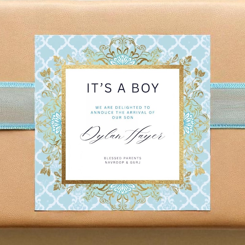 Baby Stickers Square - Etsy UK