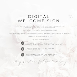 Indian Wedding Welcome Sign With Couple Illustration | Indian Wedding ...