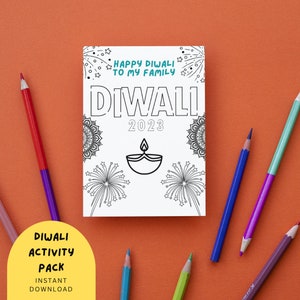 Diwali Printable Activity, Perfect Diwali Activity for Kids, 11 Pages ...