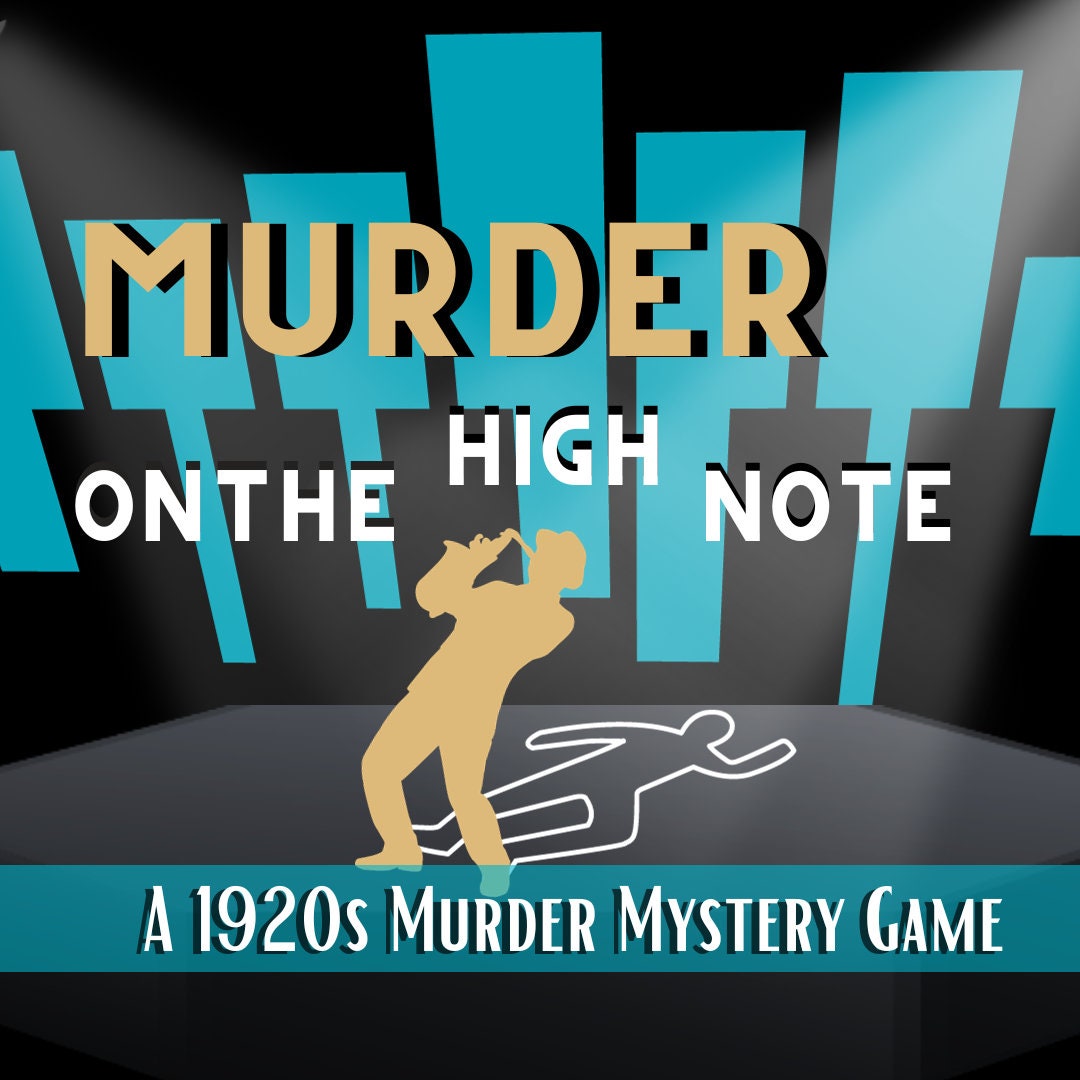 1920s Murder Mystery Party Game: Jazz Club Speakeasy (instant Download ...