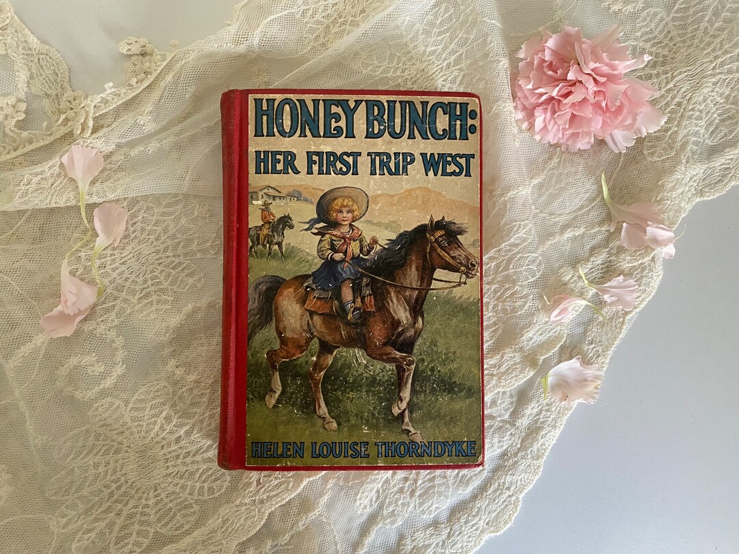 Sweet Vintage Book, “honey Bunch: Her First Trip West”, 1928 - Etsy