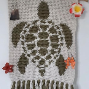 PDF | Crochet Turtle Wall Hanging Pattern | Crochet Home Decor ...