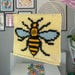 PDF | Bee Wall Hanging Pattern | Crochet Home Decor | Tapestry ...