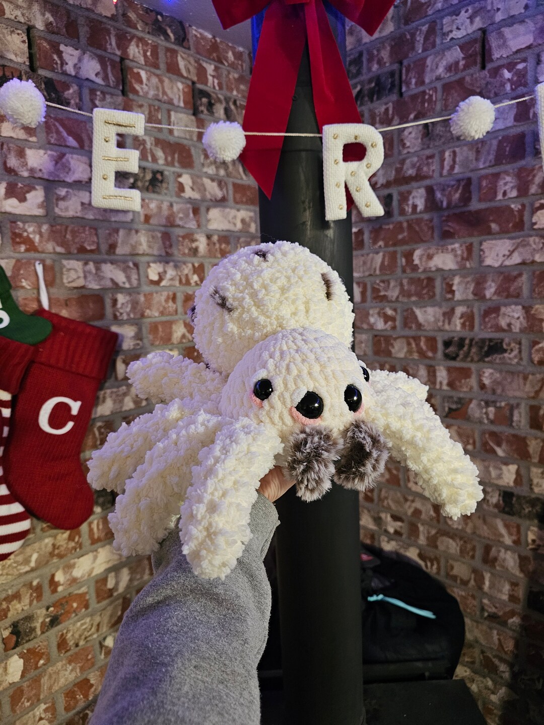 Woolly Spider Handmade Large Plush - Etsy