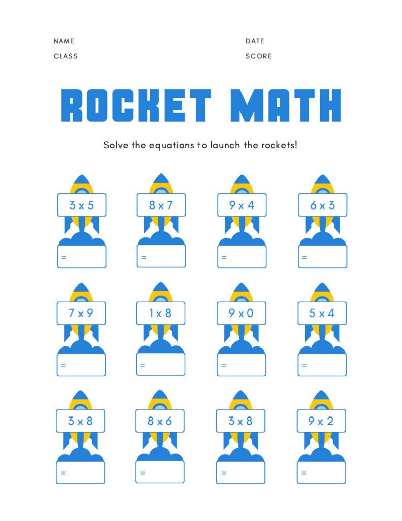 5 Page Bundle Addition/subtraction Worksheets - Etsy
