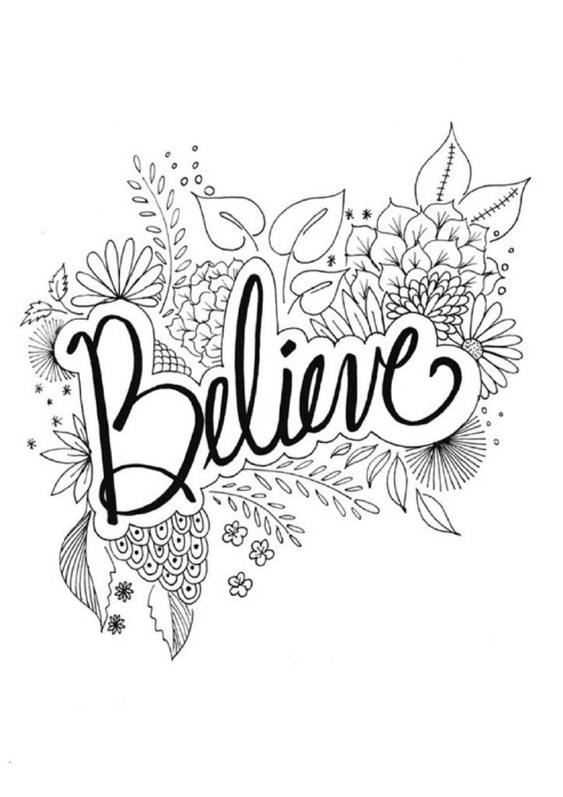 20 Adult Inspirational Coloring Pages - Etsy