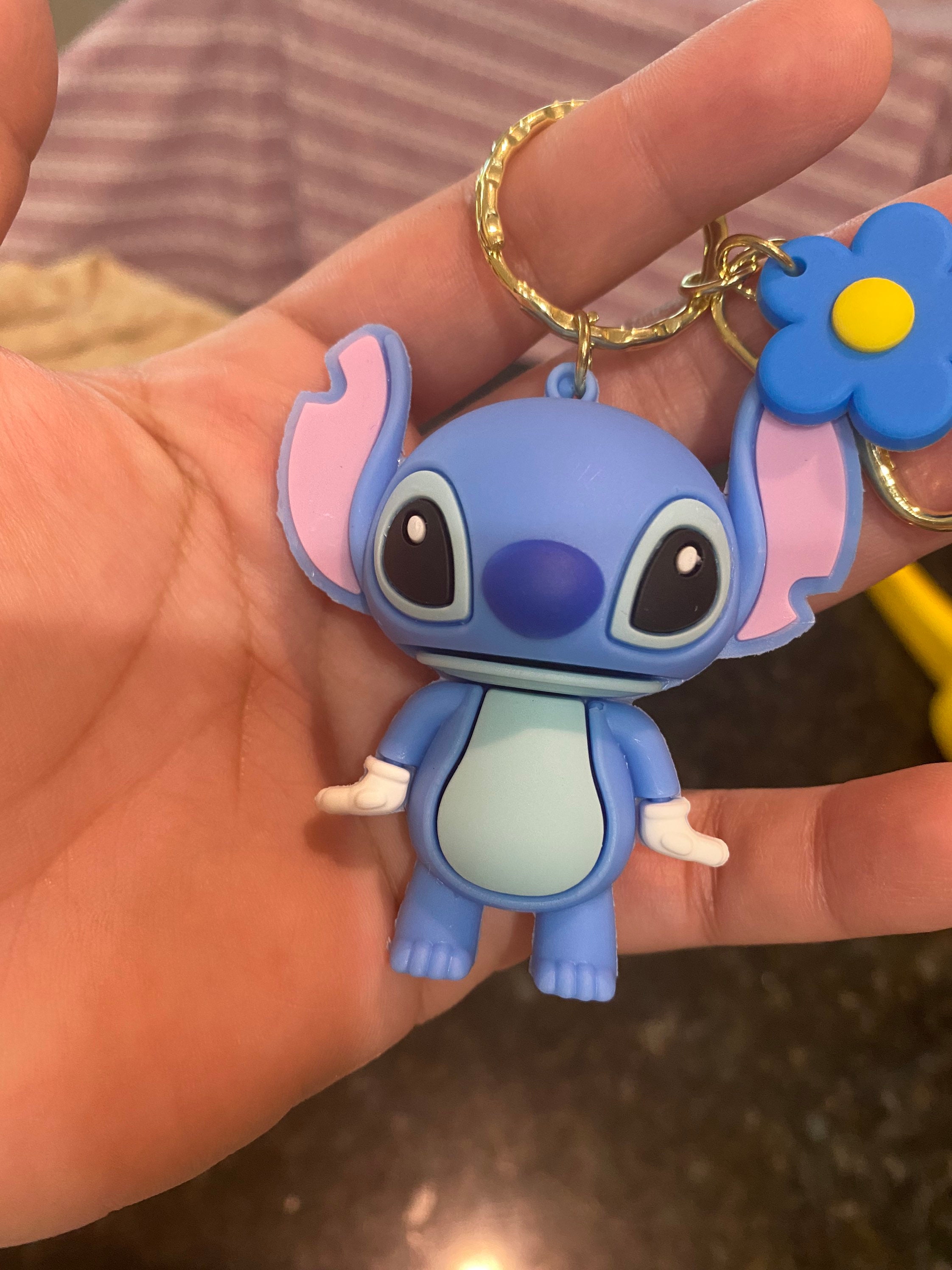 Cute Silicone Stitch Key Chain. Lilo and Stitch Key Chains. - Etsy