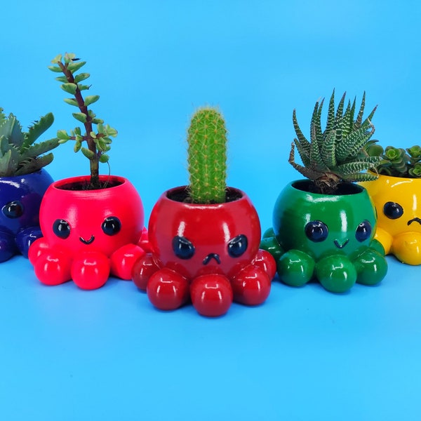 Octopus Planter - Etsy