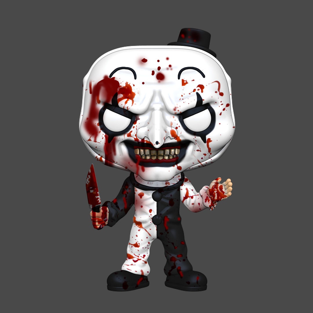 ART Clown STL, ART Terrifier, Art Big Head, Digital File - Etsy