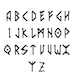 Runic Font Cross Stitch Pattern Alphabet Pdf Download - Etsy