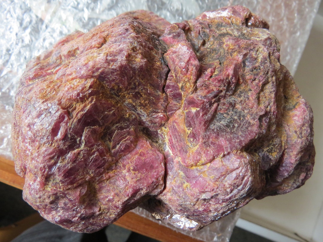 Giant Ruby Corundum, Giant Ruby Corundum - Etsy