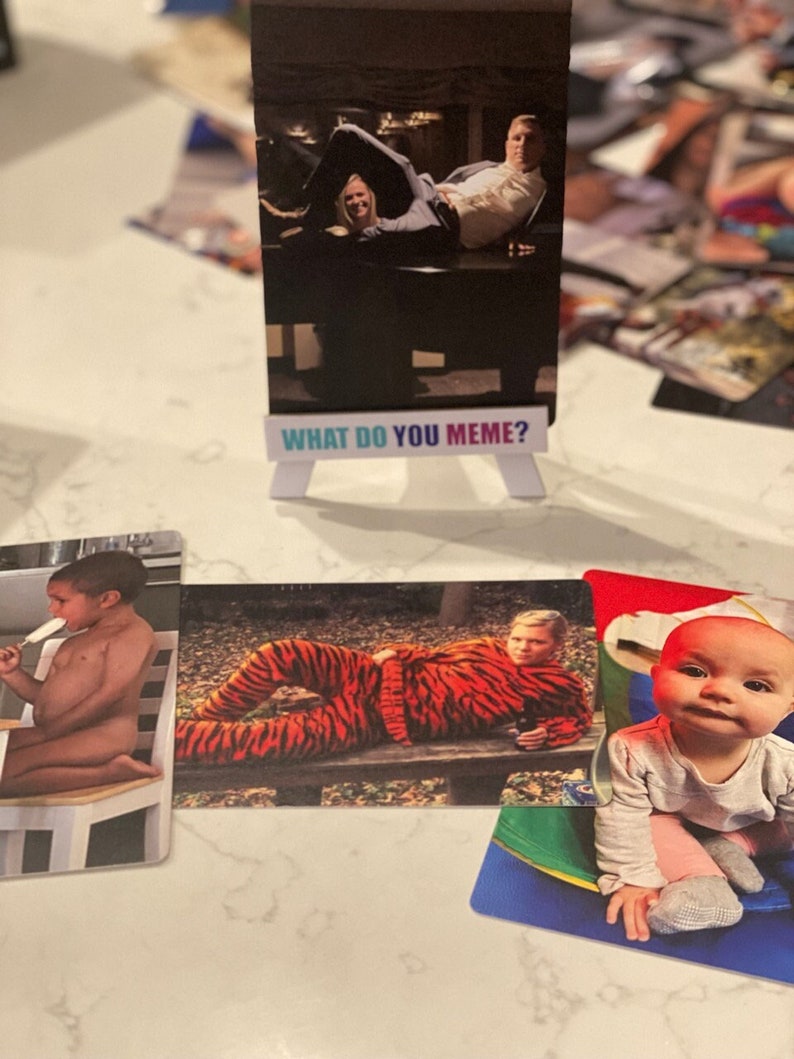 Meme Your Moments - Personalized Meme Photo Game Cards - Etsy