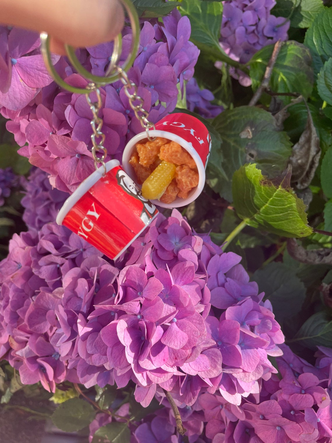 KFC Fried Chicken Bucket Keyring/Keychain | Etsy